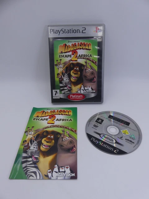 PS2 PAL DREAMWORKS Madagascar : Escape 2 Africa Platine EUR 13,32 - PicClick FR