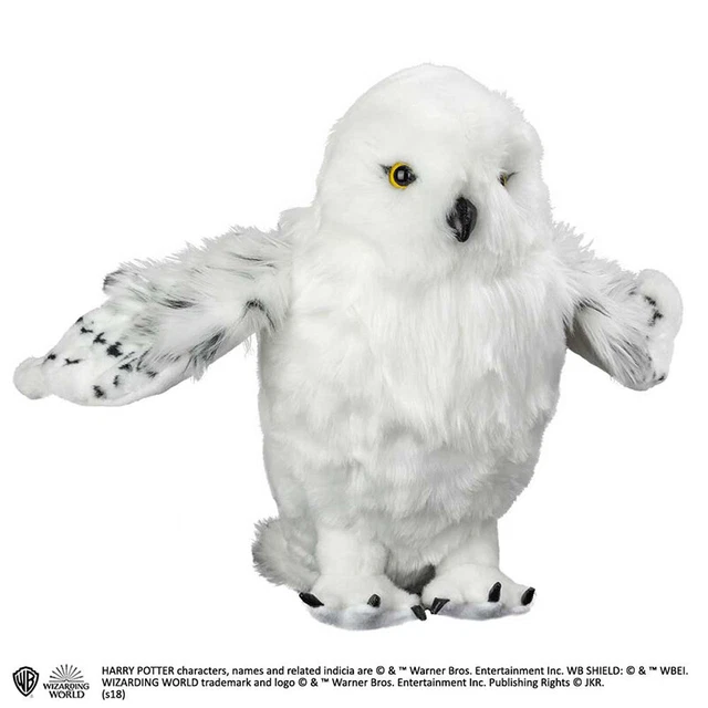 HARRY POTTER HEDWIG Edvige Peluche Avec Ailes Poseables NOBLE ...