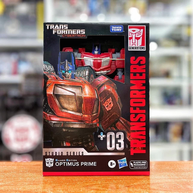 OPTIMUS PRIME TRANSFORMERS Studio Series Gamer Edition +03 Voyager WFC ...
