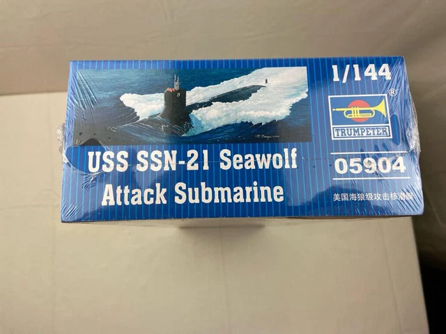 1:144 TRUMPETER 05904 USS SSN-21 SEAWOLF Attack Submarine - Jagd-U-Boot ...