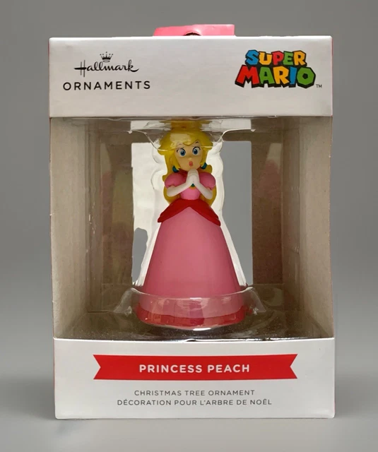 NEW SUPER MARIO Bros. PRINCESS PEACH Christmas Tree Ornament £18.72 ...