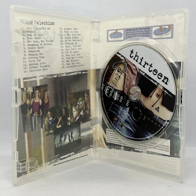 THIRTEEN 13 HOLLY Hunter Evan Rachel Wood DVD Movie Film Free Post R4 ...