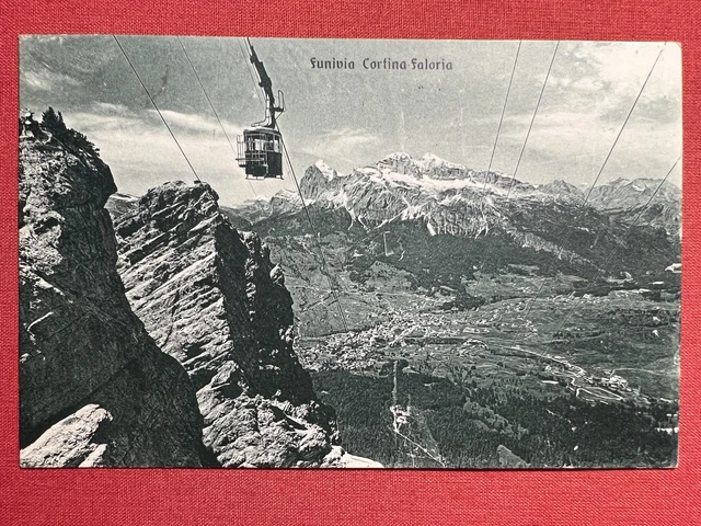 CARTOLINA - FUNIVIA - Cortina Faloria - 1954 EUR 9,99 - PicClick IT