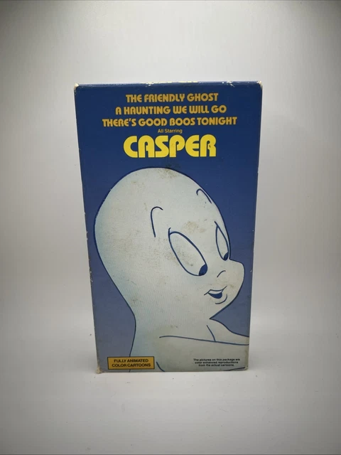 CASPER (VHS, 1995) The Friendly Ghost Fully Animated Color Cartoons ...