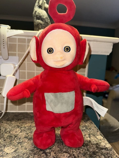 TELETUBBIES JUMPING AND Talking Po 14" Plush Electronic Soft Toy 2015 ...