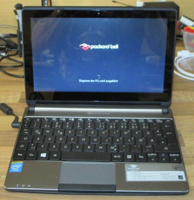 PACKARD BELL EASY Note. Intel N2805. Intel HD Grafik. 10" Touch. HDMI ...