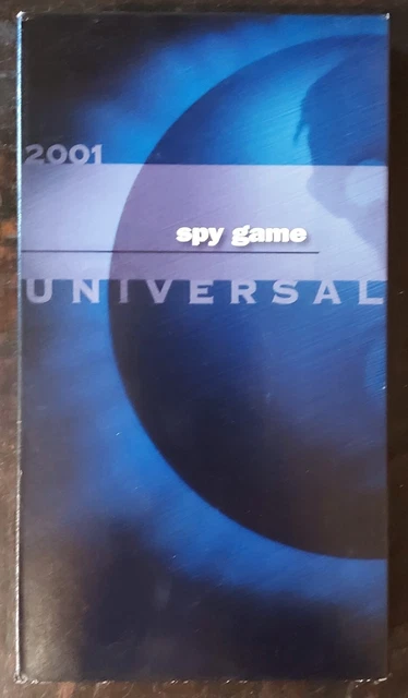 SPY GAME 2001 VHS Action Thriller Brad Pitt FYC Promo ed. MINT +FREE ...