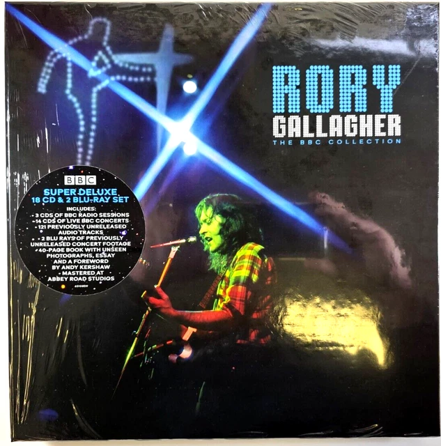 RORY GALLAGHER THE BBC Collection boxset 18 x CD 2 X Blu Ray deluxe ...