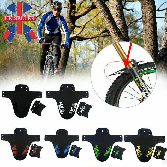 MTB FRONT MUDGUARD Mountain Bike Bicycle Mud Guard Fender Front Wheel £ ...