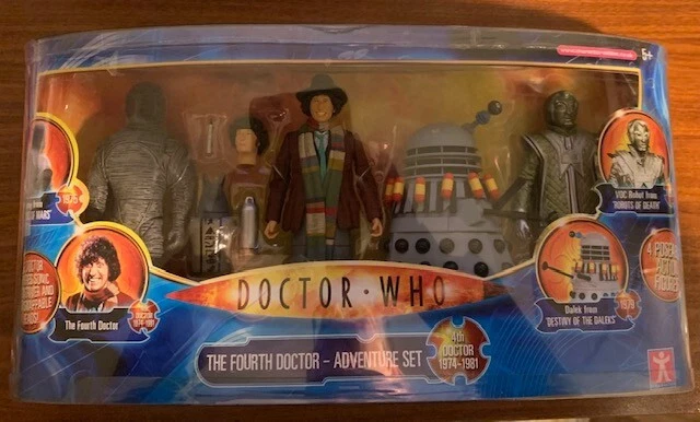VINTAGE VERY RARE 2004 BBC #03287 Doctor Who Fourth Adventure Figure ...