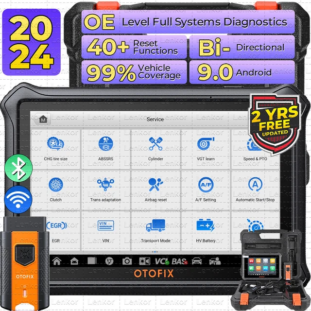 2024 OTOFIX D1 Lite PRO MAX Auto Profi VEICOLO OBD2 Dispositivo ...
