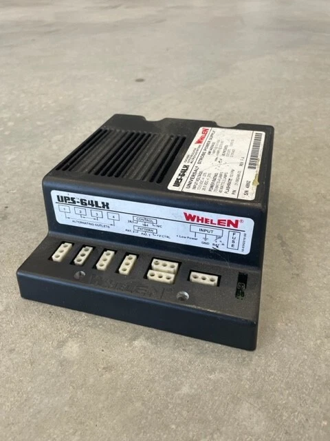 WHELEN UPS-64LX 75W 4 Universal Output Strobe Light Power Supply $65.00 ...