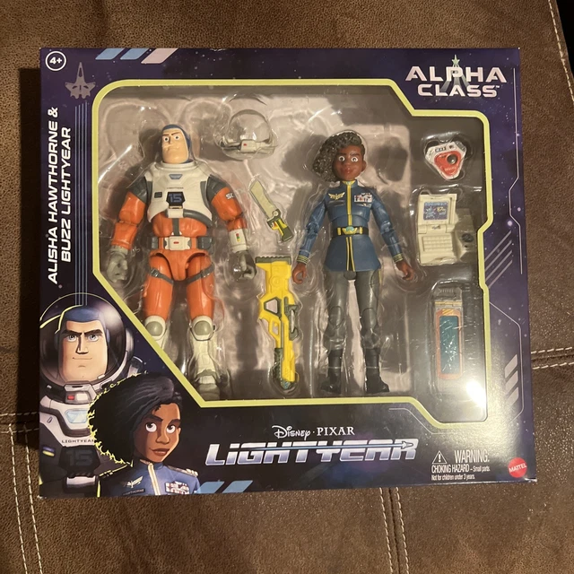 Disney Pixar Lightyear 2022 Alpha Class Buzz And Alisha Hawthorne 2 Pack Figure £1790 Picclick Uk