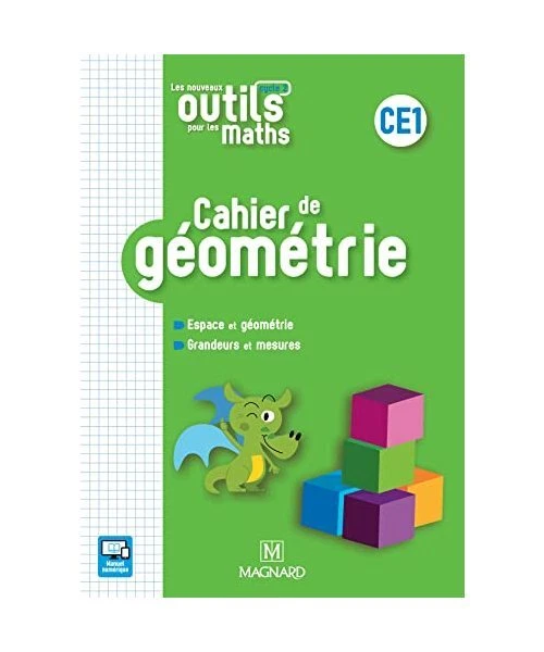 LES NOUVEAUX OUTILS pour les Maths CE1 (2018) - Cahier de géométrie ...