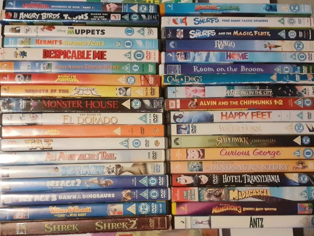 KIDS/CHILDREN/FAMILY DVD X36 BUNDLE/COLLECTION/LOT. POPULAR CLASSICS. £ ...