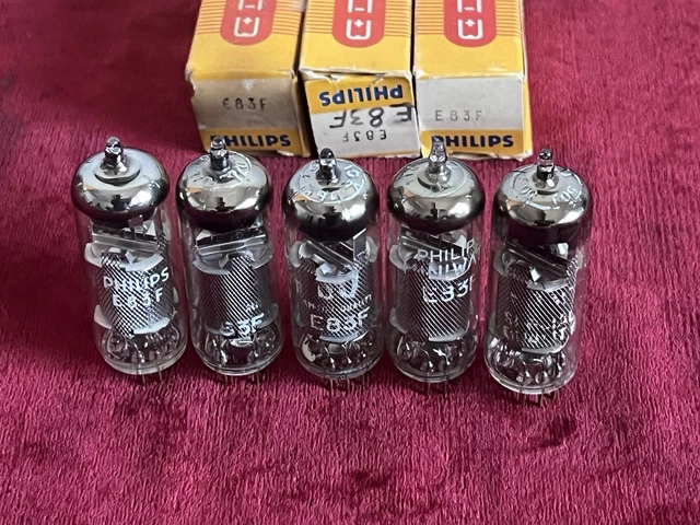 E83F 6689 TUBE tube Philips SQ Valvo special quality 10 pieces £8.63 ...