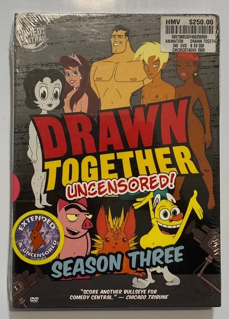 DRAWN TOGETHER UNCENSORED Season 3 DVD Region 1 NTSC TV Series Brand New Sealed £14.04 - PicClick UK