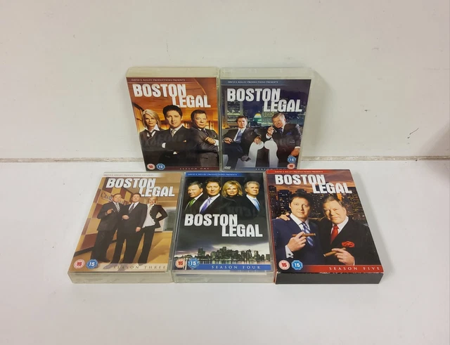 BOSTON LEGAL - The Complete Series (27 Disc DVD Boxset) (L12) £14.99 ...