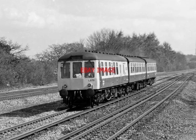 PHOTO DMU Unit L573 At Hook 21-03-87 £1.85 - PicClick UK