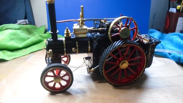 D.R.MERCER MRK 2 Live Steam Model Traction Engine 3/4 Scale £740.00 ...