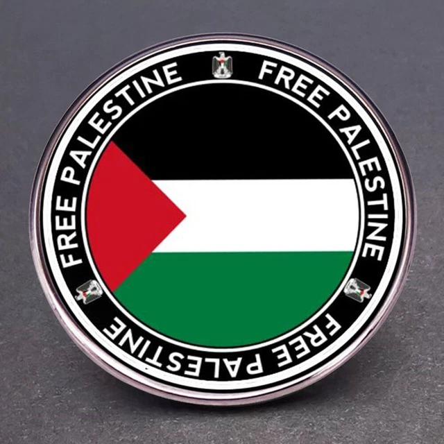 PALESTINE PALESTINIAN FLAG Pin Badge Lapel Free Palestine National ...