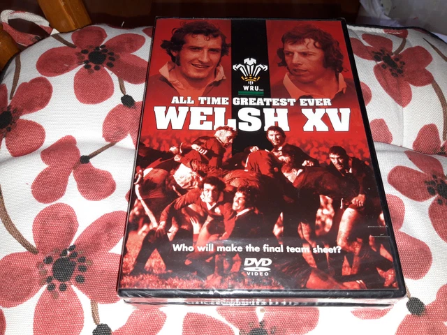 ALL TIME GREATEST Ever Welsh XV [DVD] welsh rugby new sealed uk dvd £7. ...