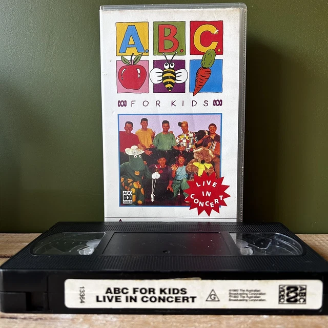 1993 ABC FOR Kids Video Live In Concert -Wiggles Mick Conway VHS PAL ...