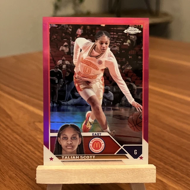 RÉFRACTEUR ROSE TALIAH Scott 2023 Topps Chrome Mcdonald's All American ...