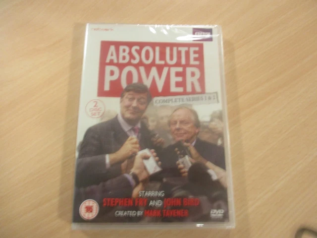ABSOLUTE POWER - Complete Series 1 & 2 DVD, 2017 - Stephan Fry & John ...
