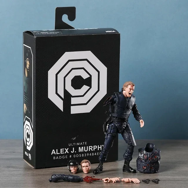 NECA ALEX MURPHY OCP Uniform Version Action Figure Figuine Model ...