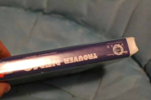 FINDING NEMO WALT Disney’s Pixar VHS Tape Movie French/French Cassette ...