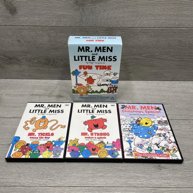 MR MEN AND Little Miss Fun Time - DVD 3-Disc Box Set Pal Region 0 All £ ...