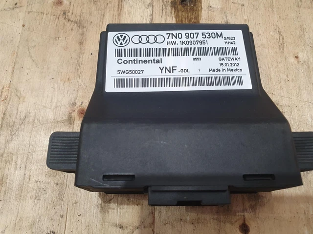 VW GOLF ECU Gateway Control Module, Gen 6, 12/08-01/16 7N0907530M EUR ...