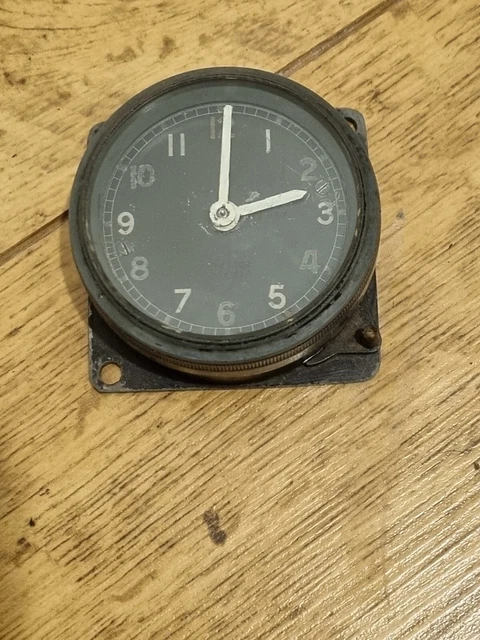 VINTAGE WW2 RAF Aircraft 1 Day 6A/1002 Cockpit Clock £75.00 - PicClick UK