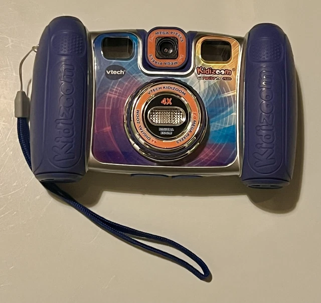 VTECH BLUE KIDIZOOM Twist Plus 2 MP Digital Camera Kids Children’s Toy ...