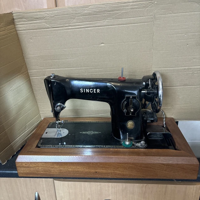 VINTAGE ELECTRIC SINGER Model 201K Sewing Machine with Foot Pedal £99. ...