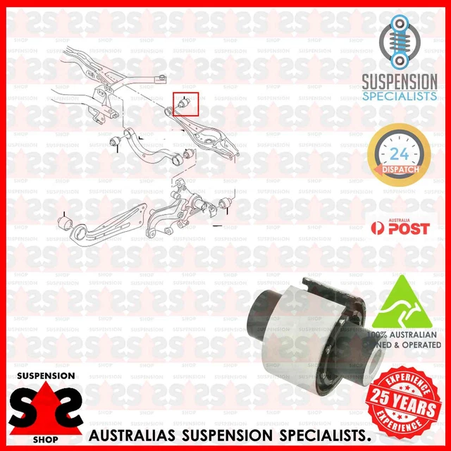 REAR AXLE UPPER Mounting, Control/Trailing Arm Suit AUDI A3 Convertible (8V7, £20.92 - PicClick UK