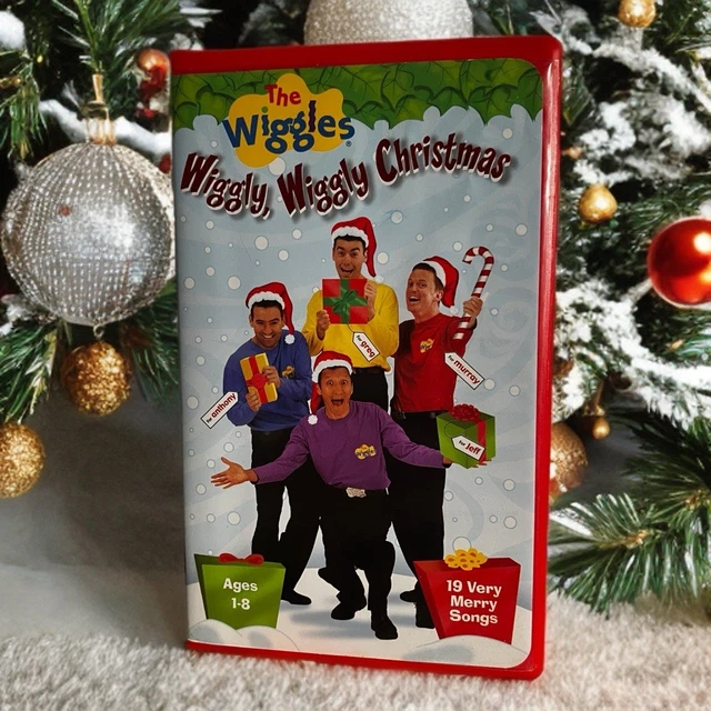 THE WIGGLES: WIGGLY Wiggly Christmas (VHS, 2000) Red Dura-Case £8.15 ...