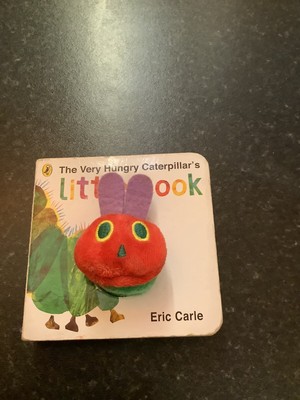 THE VERY HUNGRY Caterpillar’s Little Book Eric Carle Finger Puppet ...