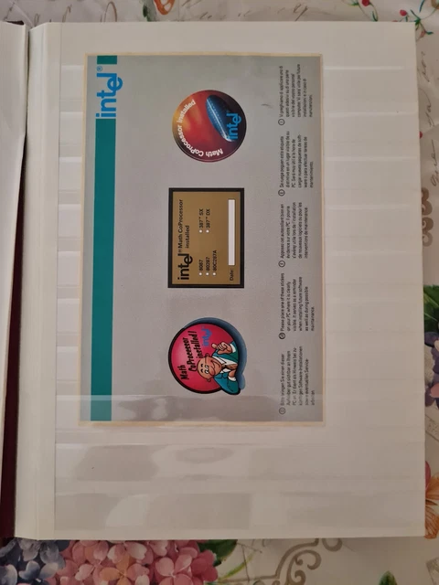 RACCOLTA UNICA AL Mondo Di Intel Inside Logo Cpu Computer Stickers ...