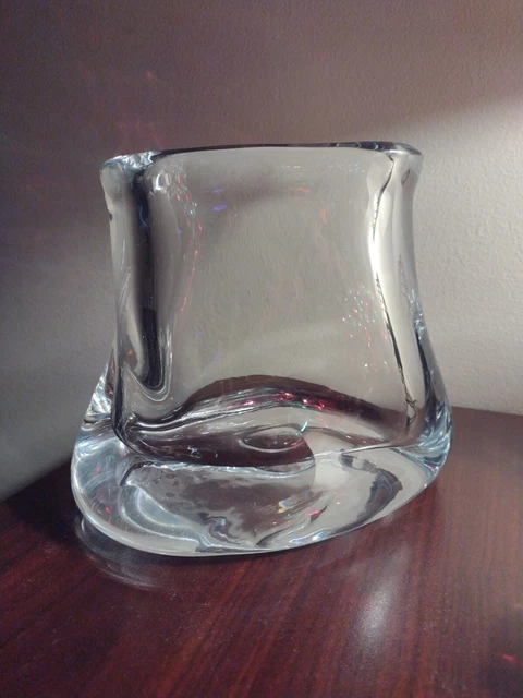 ART GLASS VASE, Sempre, Belgium. £14.05 - PicClick UK