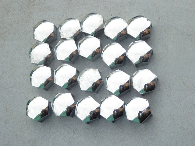 VOLVO WHEEL BOLT Nut Covers Caps 19Mm Full Set Chrome P/N 31471082 ...