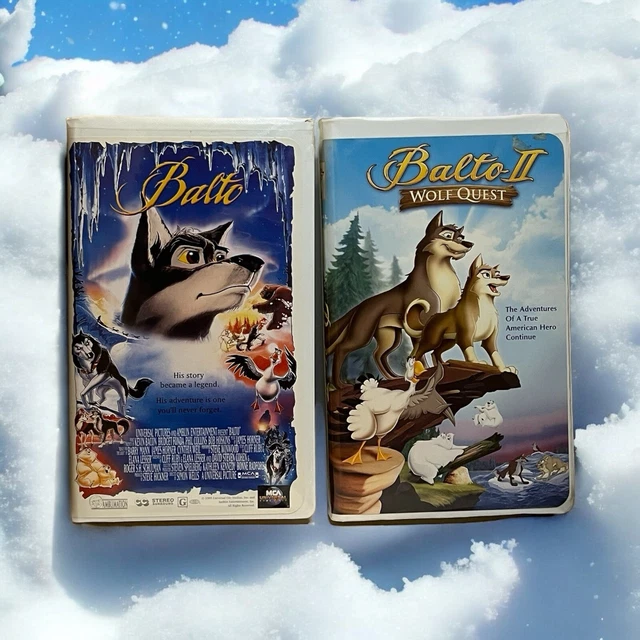 VHS. MOVIES. BALTO & Balto II Wolf Quest Tapes. £12.10 - PicClick UK