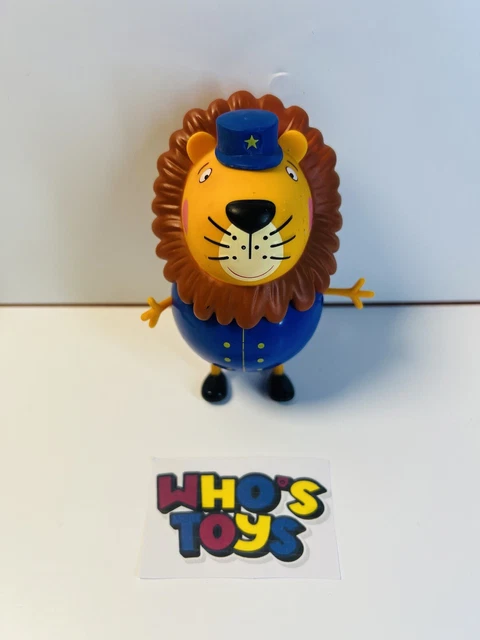 PEPPA PIG POSABLE Mr Leo Lion Zoo Keeper Figure £4.99 - PicClick UK