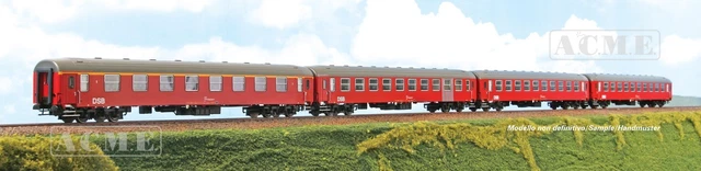 ACME 55357 HO Scale DSB Intercity Set 4 Pieces £309.78 - PicClick UK