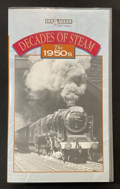 DECADES OF STEAM, 1950’s, VHS Video Tape £2.25 - PicClick UK