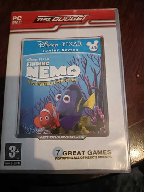 DISNEY PIXAR 'FINDING Nemo' Underwater World Of Fun 7 Junior Games For ...