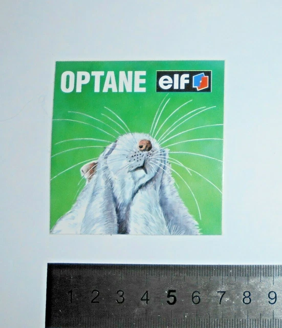 ADESIVO STICKER AUTOCOLLANT Vintage Original Auto Moto Tuning Elf ...