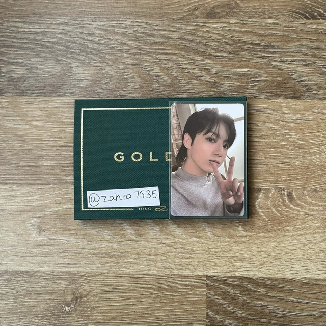 BTS JUNGKOOK GOLDEN Album Weverse Version (With All Inclusions JK PC) £ ...