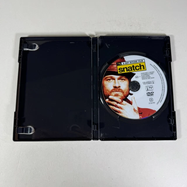 SNATCH (2000) REGION 4 DVD - Brad Pitt Jason Statham - VGC - Free Post ...